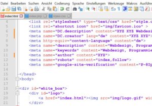 HTML Editor | html-einfach.de